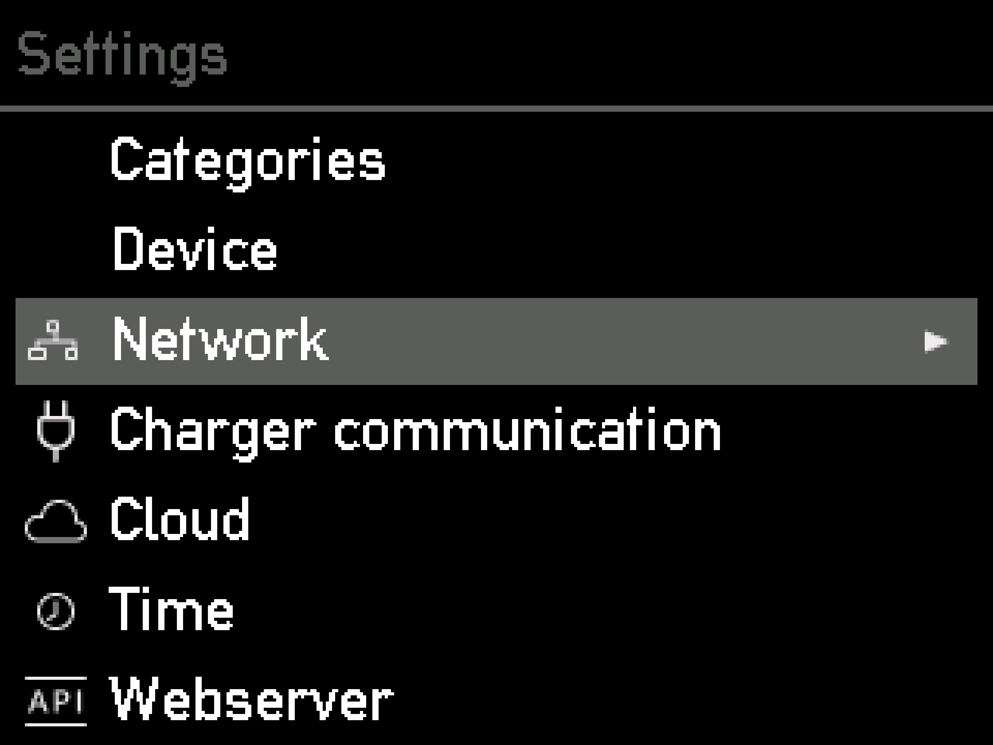 go-e Controller Setup via Display | go-e